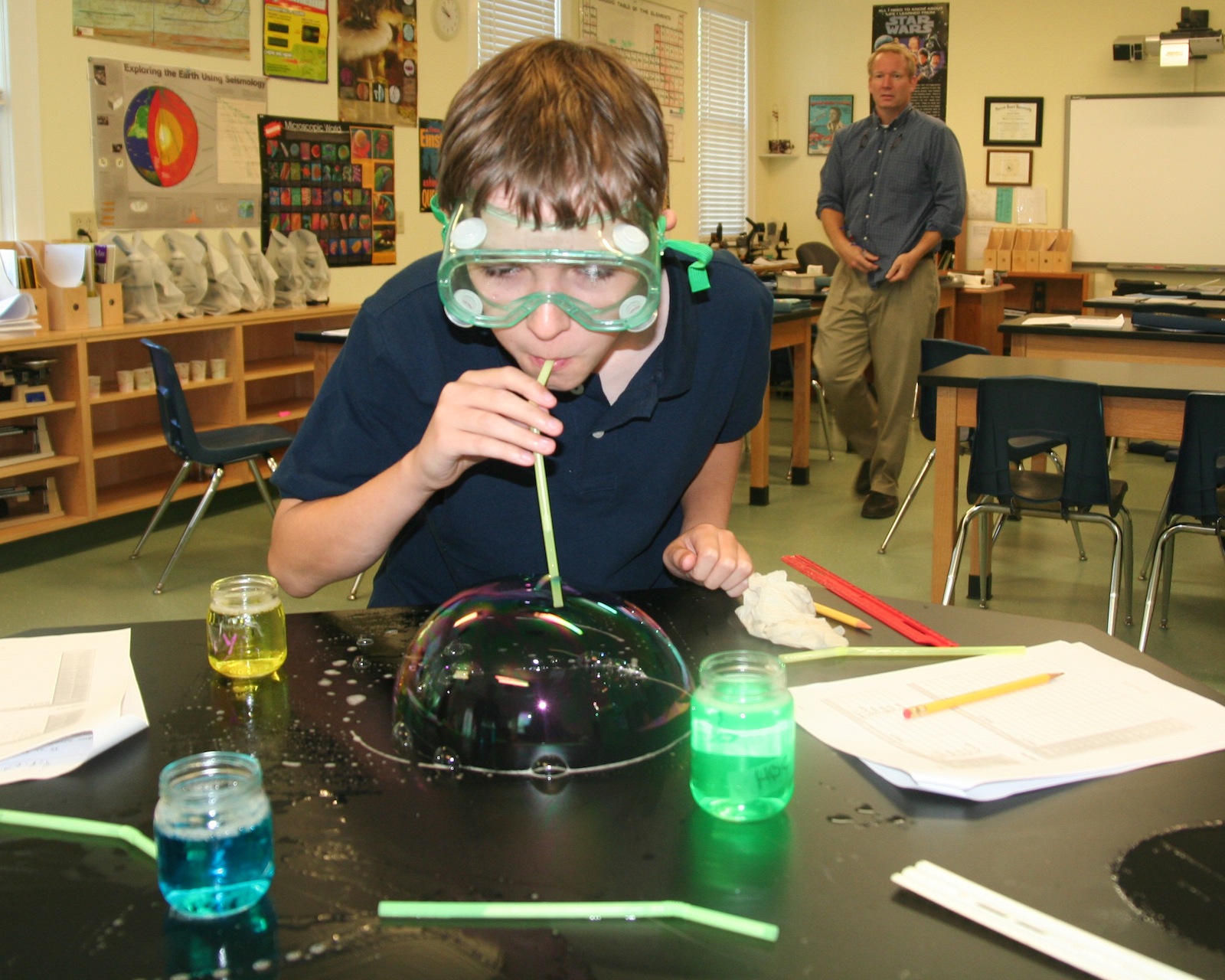 Unquowa School | A Skill at Any Age – Big Bubbles